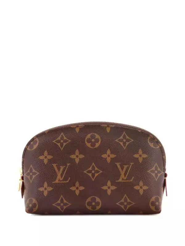 LOUIS VUITTON Cosmetic Monogram Canvas Pouch - Brown