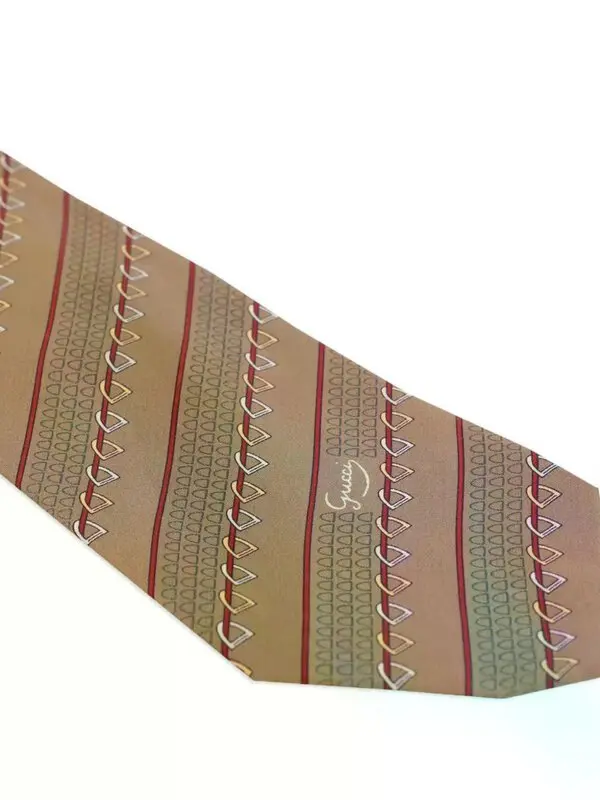 Gucci Horsebit-pattern Neck Tie