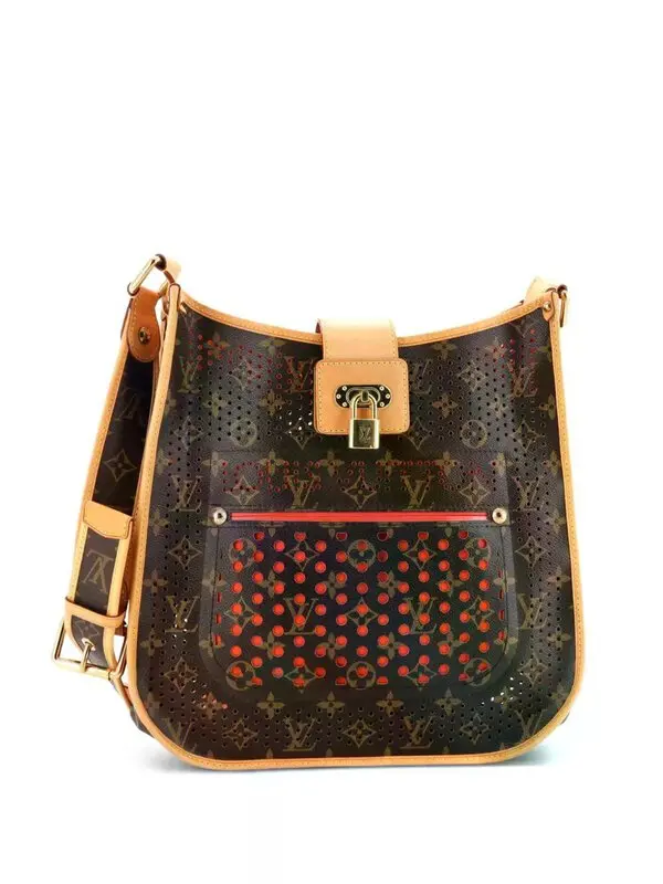 LOUIS VUITTON Musette Crossbody Bag Perforated Monogram Canvas - Brown