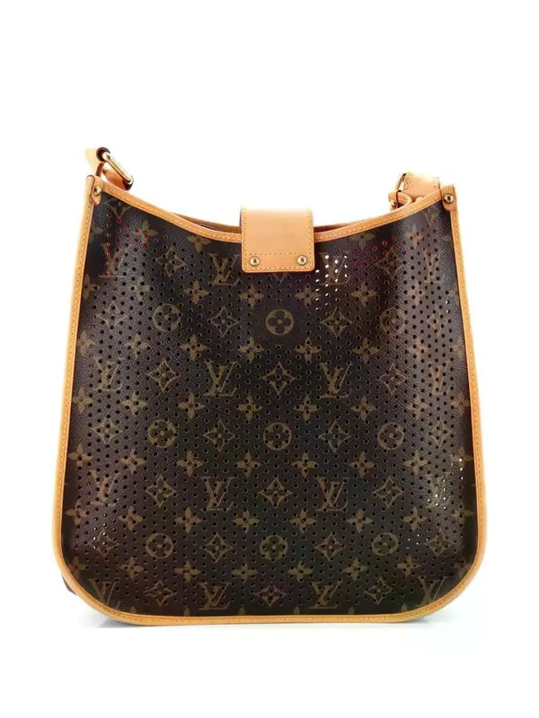 LOUIS VUITTON Musette Crossbody Bag Perforated Monogram Canvas