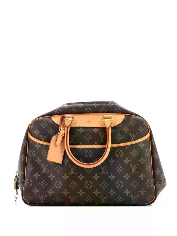 LOUIS VUITTON Deauville Monogram Handbag - Brown