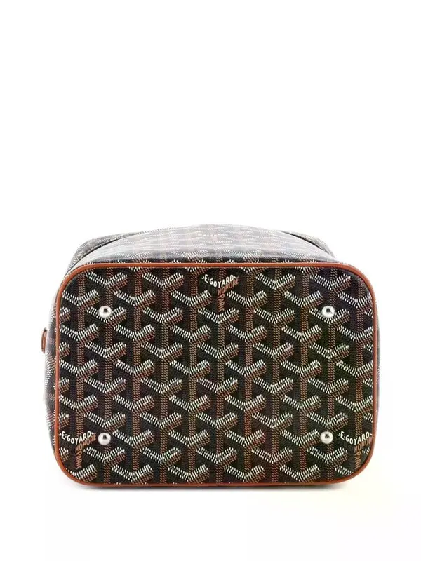 Goyard Muse Vanity Case Coated Canvas Pouch - Black