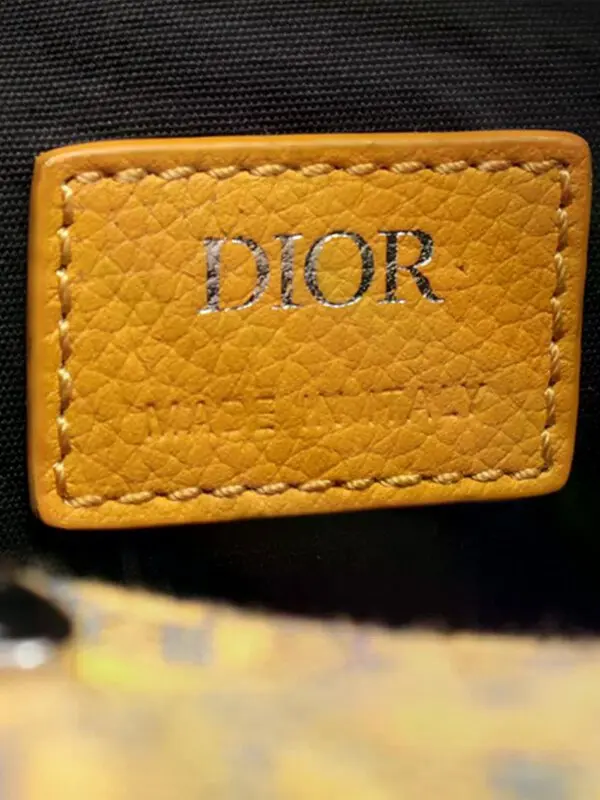 Dior Lingot 26 Oblique Jacquard Satchel - Yellow