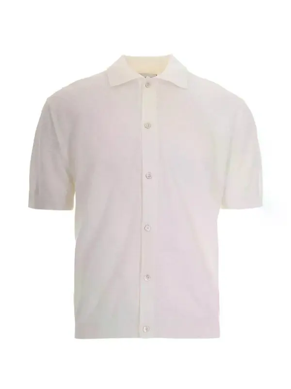 PAOLO PECORA Buttoned Collared Polo Shirt
