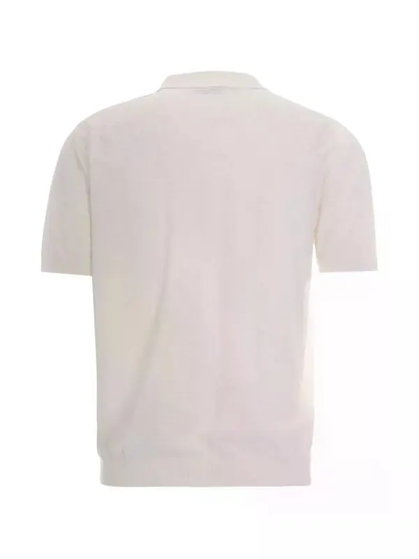 PAOLO PECORA Buttoned Collared Polo Shirt