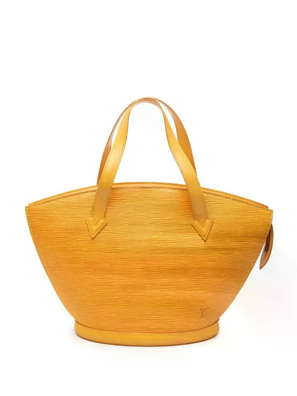 LOUIS VUITTON 1995 Epi Saint Jacques Pm Short Strap Handbag - Yellow