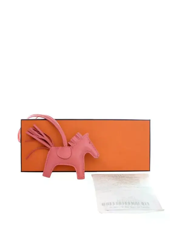 Hermès Grigri Rodeo Pegase Bag Charm Pm - Pink