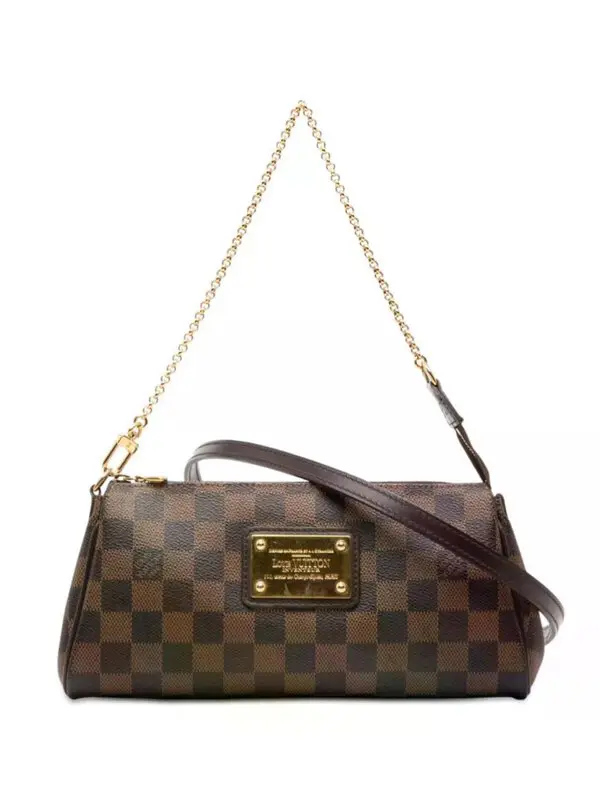 LOUIS VUITTON Damier Ebene Eva Satchel