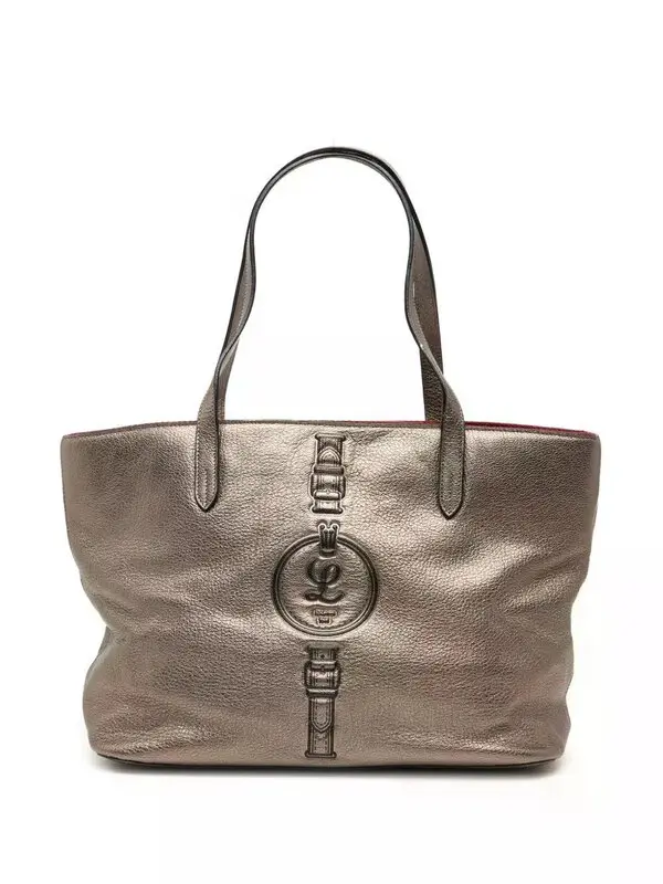 Loewe Metallic Leather Tote Bag