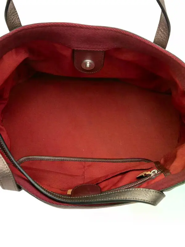 Loewe Metallic Leather Tote Bag