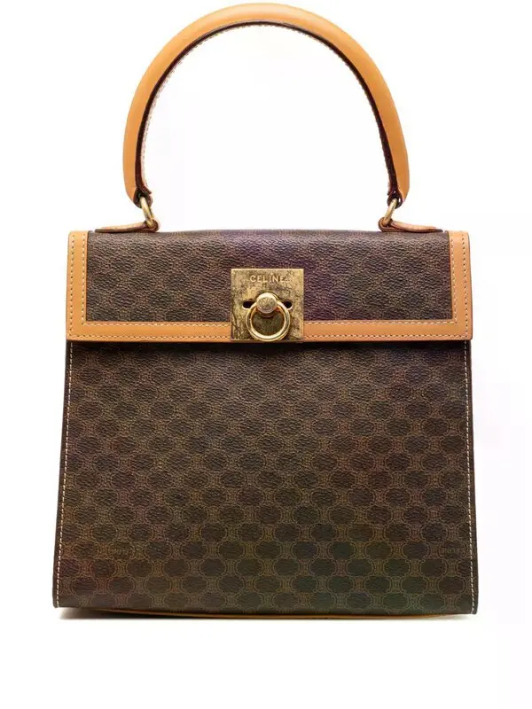 Celine 2013 Macadam Coated Canvas Handbag