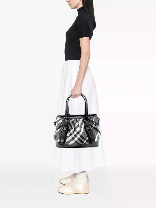 Burberry Beat Check Lowry Satchel