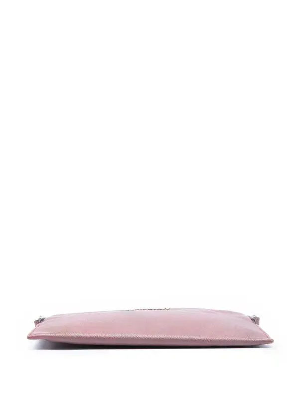 Burberry 2000-2017 Leather Peyton Crossbody Bag - Pink