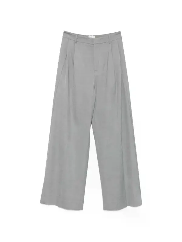 TELA Pleated Wide-leg Trousers