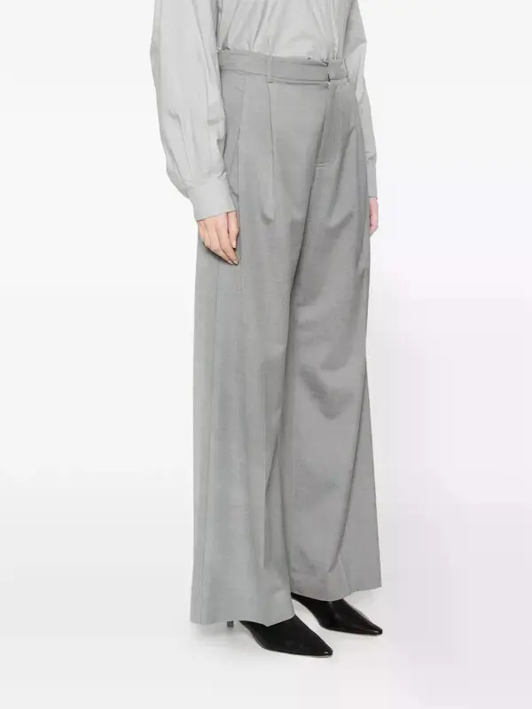 TELA Pleated Wide-leg Trousers