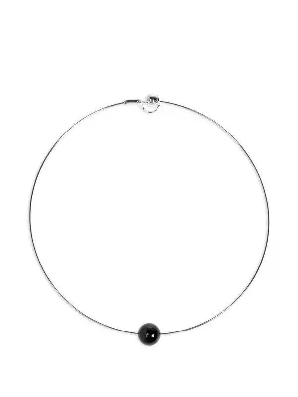 LEMAIRE Sphere-pendant Necklace - Silver