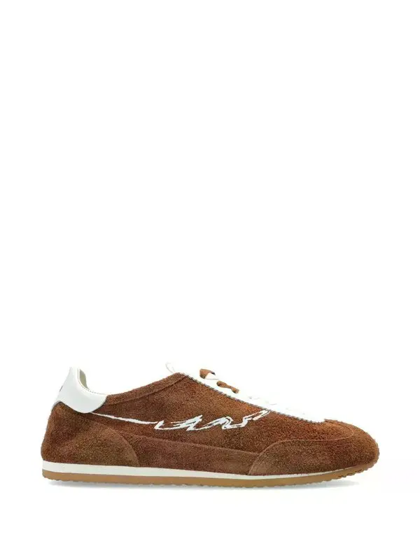 ENTERPRISE JAPAN Panelled Sneakers - Brown