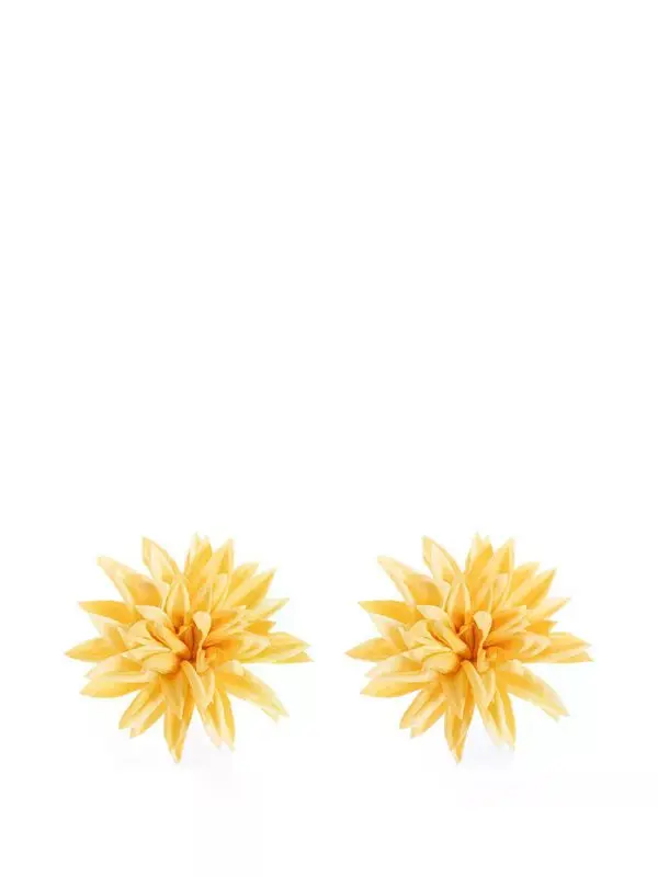 Cult Gaia Dhalia Clip-on Earrings - Yellow