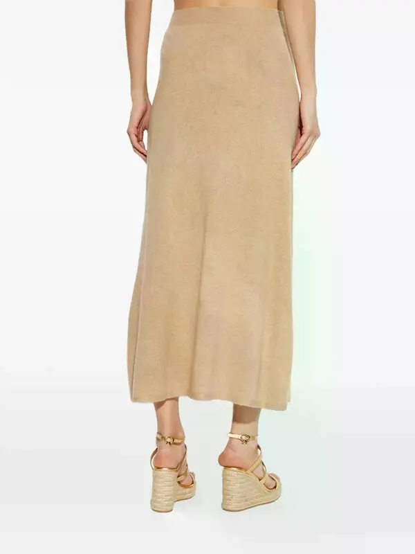 Cult Gaia Infinity Knitted Skirt - Neutrals