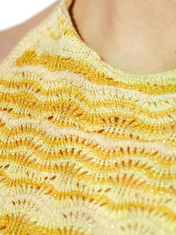 Cult Gaia Erina Knit Mini Dress - Yellow | Editorialist