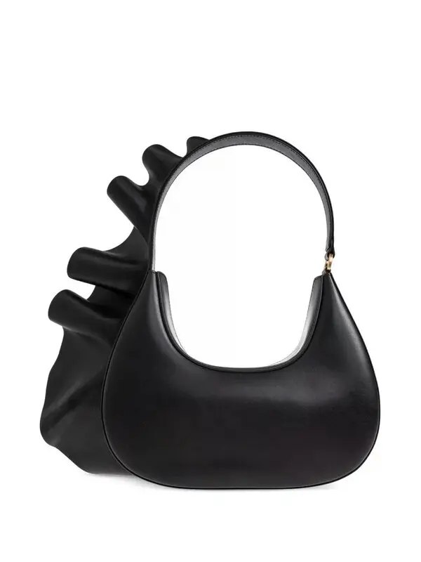Cult Gaia Ruffled Hobo Bag