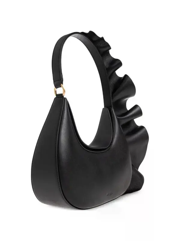 Cult Gaia Ruffled Hobo Bag