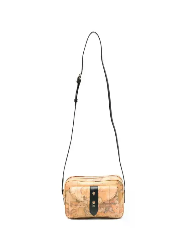 ALVIERO MARTINI 1° CLASSE Map-print Shoulder Bag