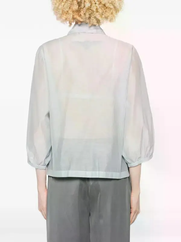 Peserico Embellished Blouse - Blue