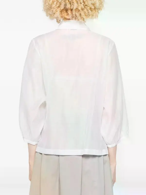 Peserico Embellished Blouse - White