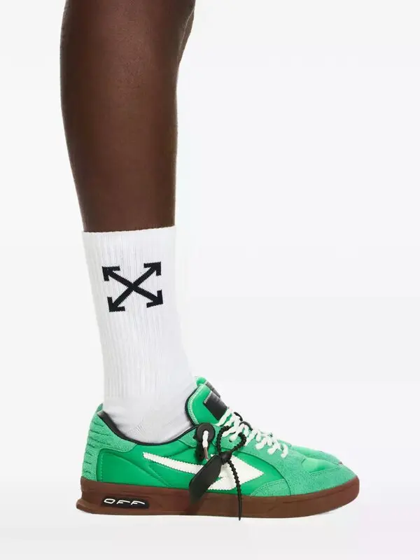 Off-White End Of Play" Sneakers - Green
