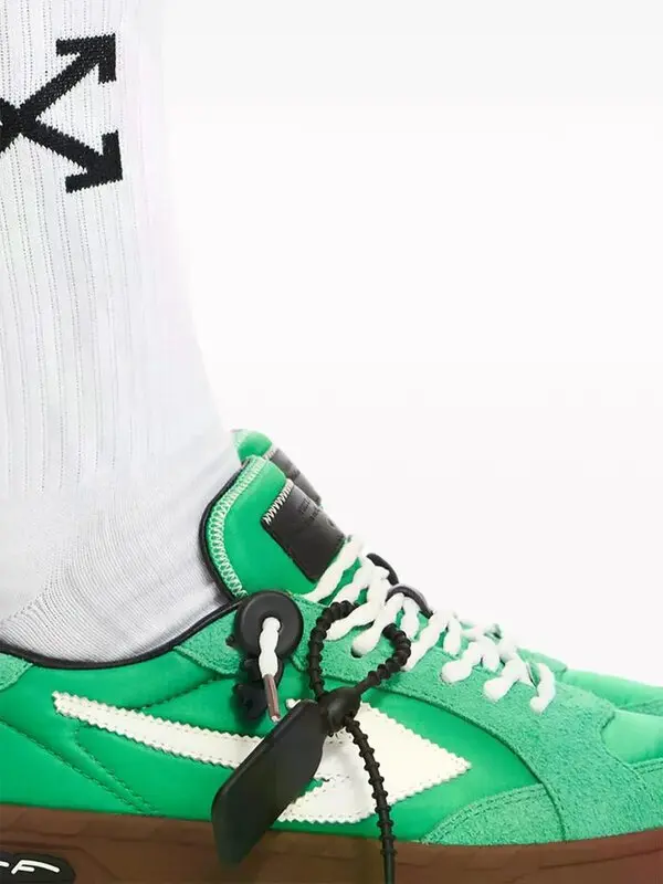 Off-White End Of Play" Sneakers - Green