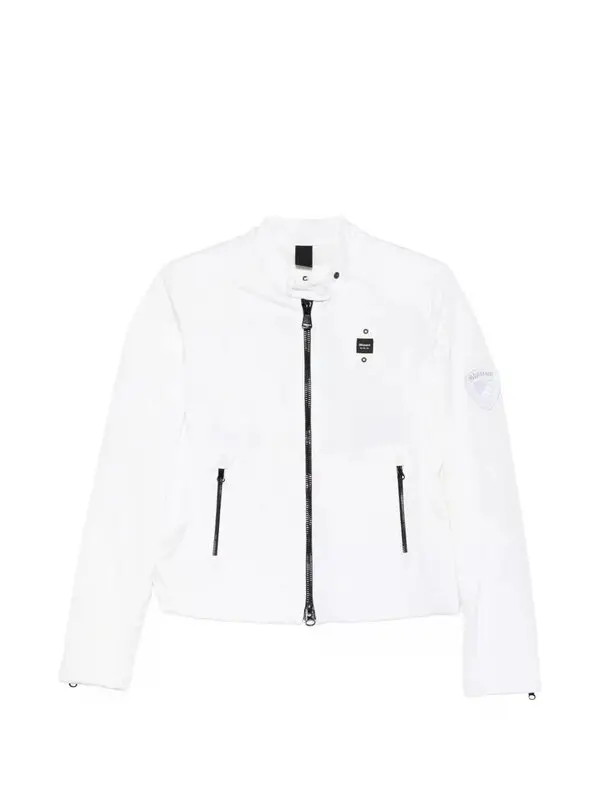 BLAUER. Worley Zip-up Jacket - White