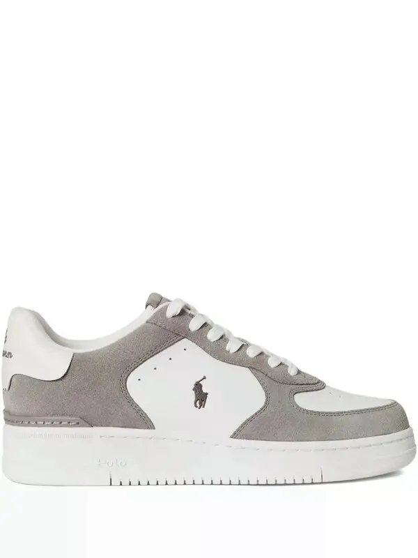 Polo Ralph Lauren Masters Court Leather Sneakers - White