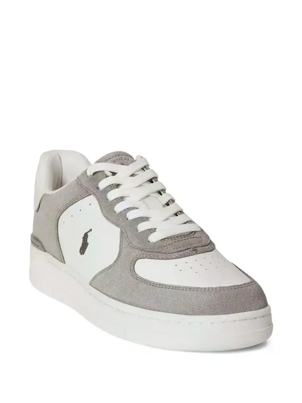 Polo Ralph Lauren Masters Court Leather Sneakers - White
