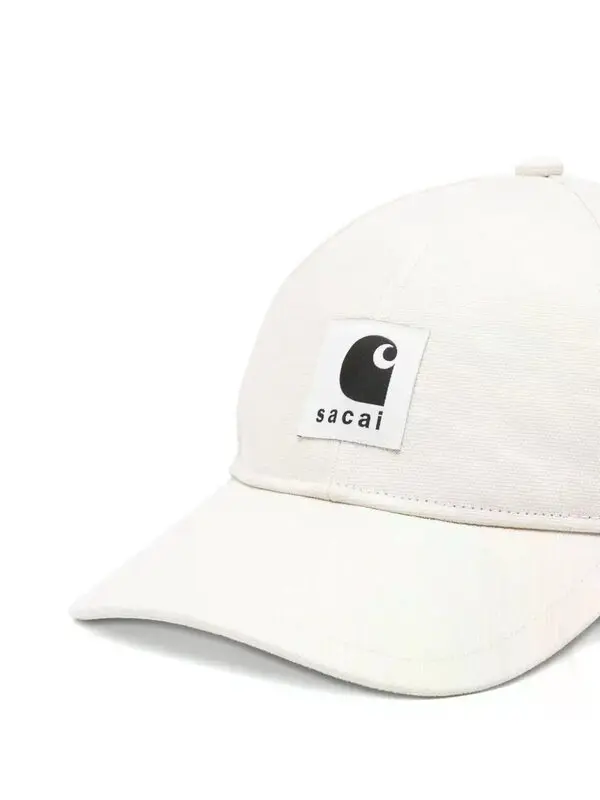 Carhartt Work In Progress X Sacai Logo Hat - Neutrals
