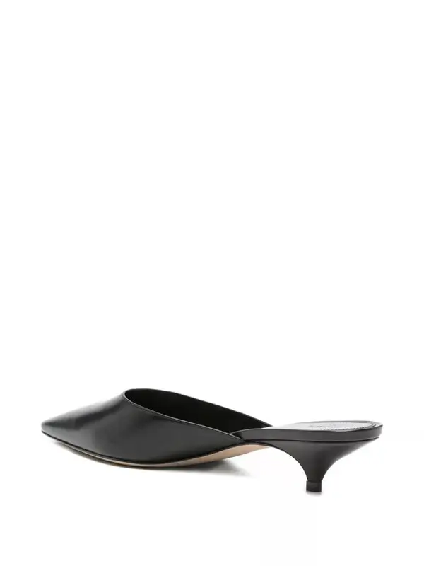 THE ROW Liisa Kitten Pointed Mules