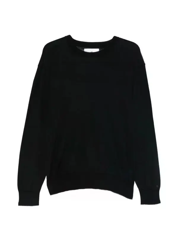 SEVEN GAUGE Crew-neck Sweater - Black