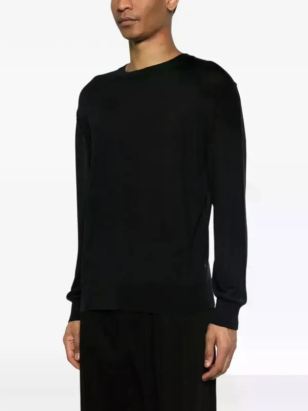 SEVEN GAUGE Crew-neck Sweater - Black