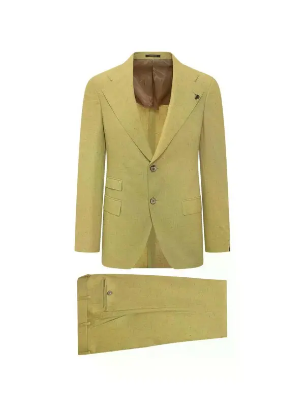GABRIELE PASINI Button Two-piece Suit - Green