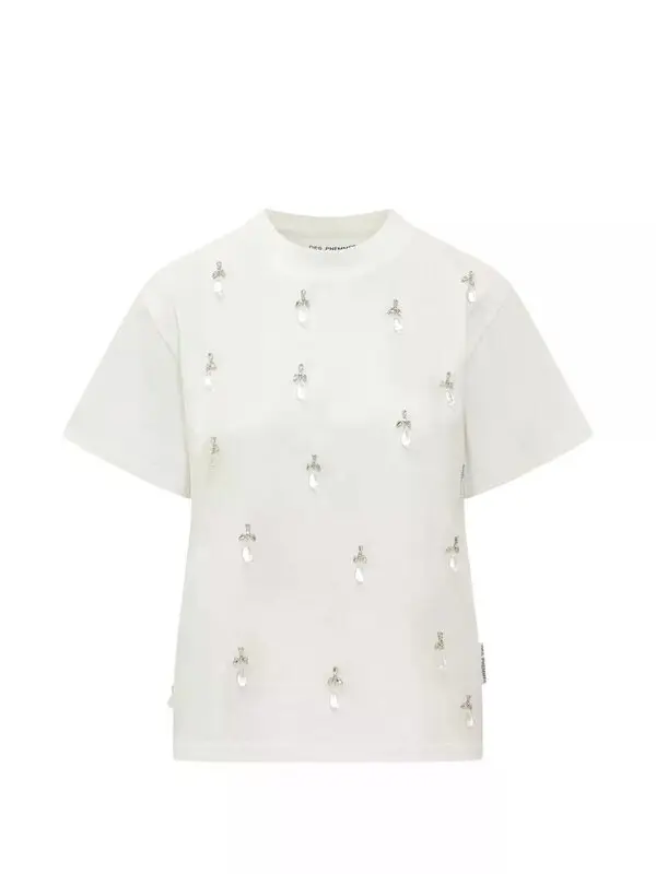 DES_PHEMMES Embellished Classic T-shirt