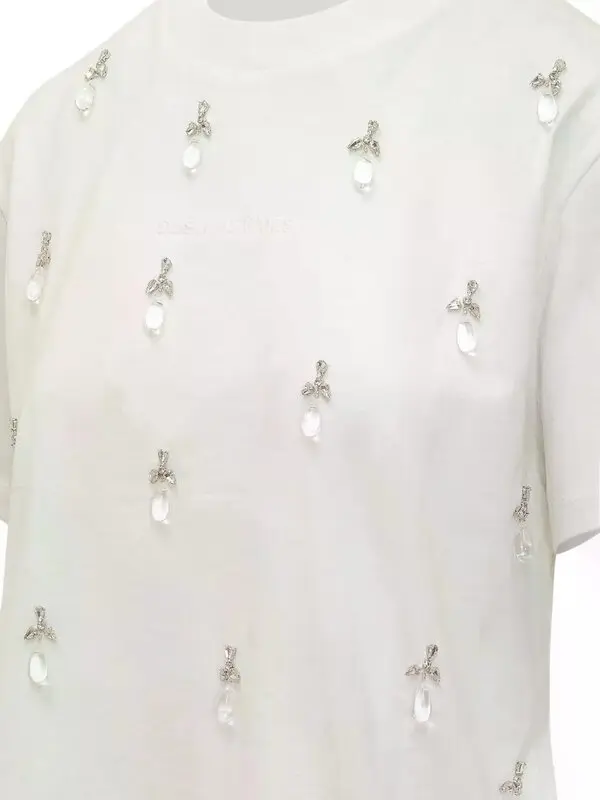 DES_PHEMMES Embellished Classic T-shirt