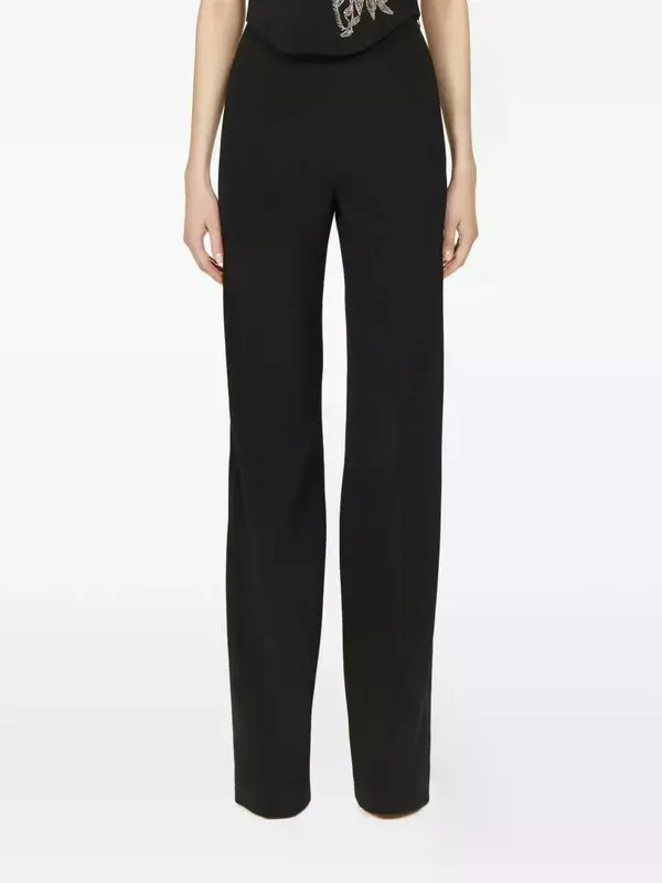 Costarellos Maree Tailored Crepe Trousers - Black