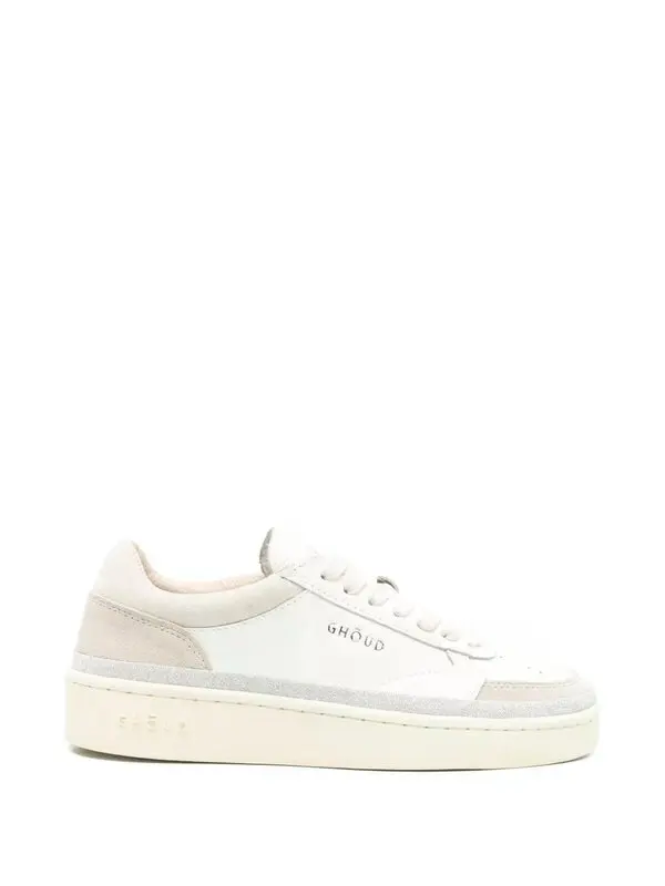 GHOUD VENICE Pads Glitter-detail Sneakers - Neutrals