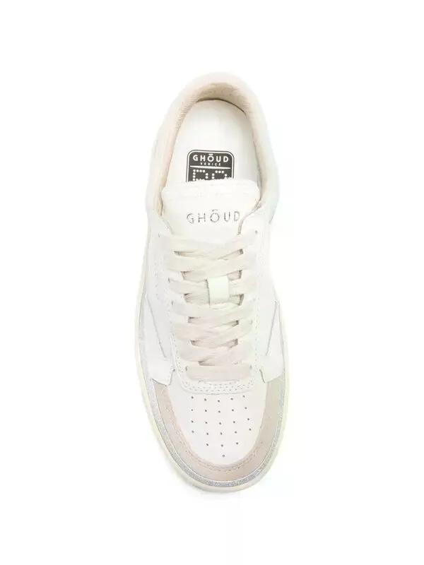 GHOUD VENICE Pads Glitter-detail Sneakers - Neutrals