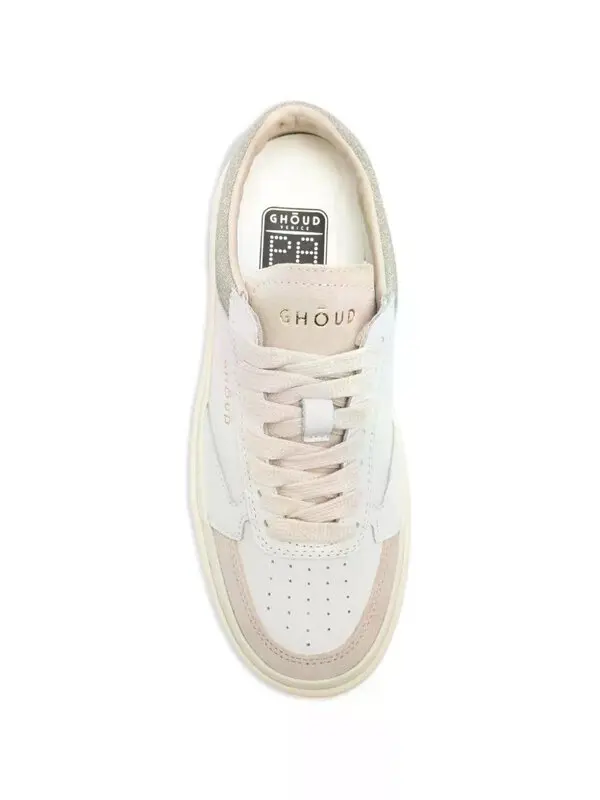 GHOUD VENICE Pads Panelled Sneakers - White