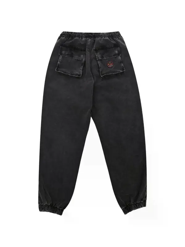 MAUNA KEA Canvas Track Pants - Black