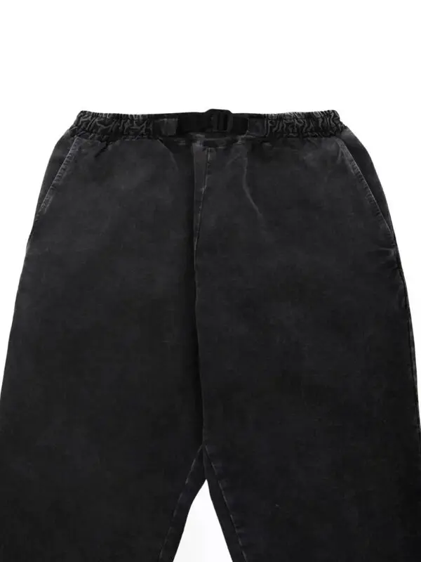 MAUNA KEA Canvas Track Pants - Black