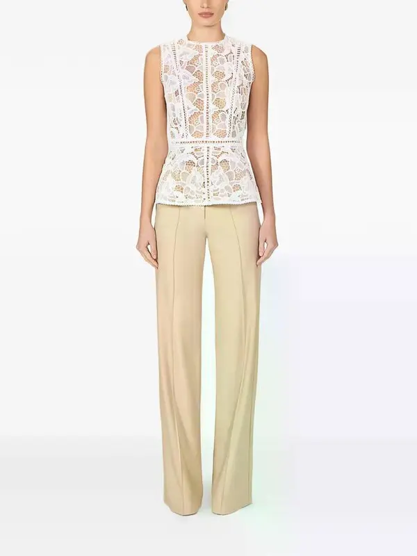 Costarellos Niva Guipure Lace Top