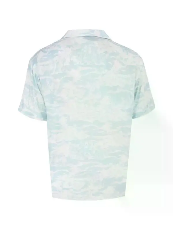 MAUNA KEA Buttoned Printed Hawaiian Shirt