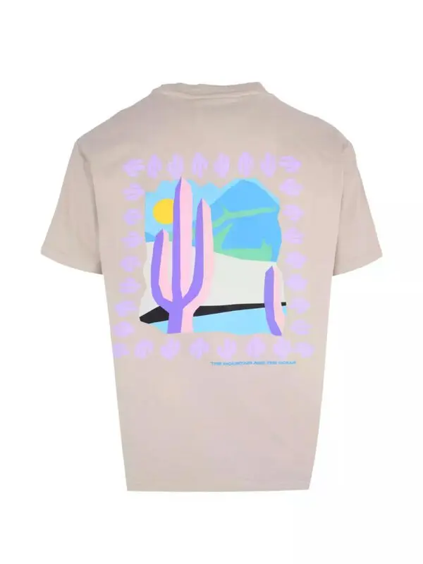 MAUNA KEA Cactus-print T-shirt - Neutrals